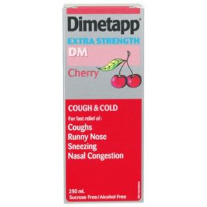 Dimetapp Extra Strength DM, Wild Cherry Flavour – Johnstone IDA Pharmacy
