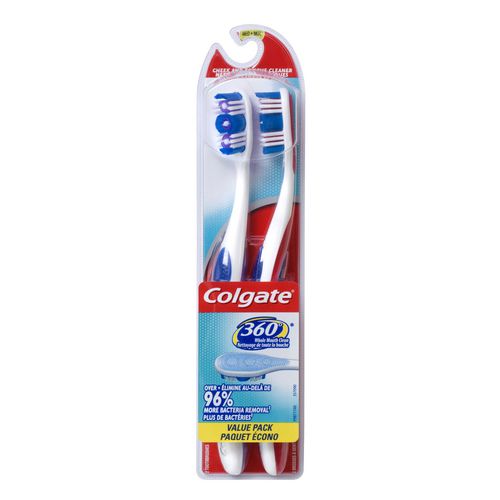 Colgate 360 Toothbrush Value Pack - 2 units – Johnstone IDA Pharmacy