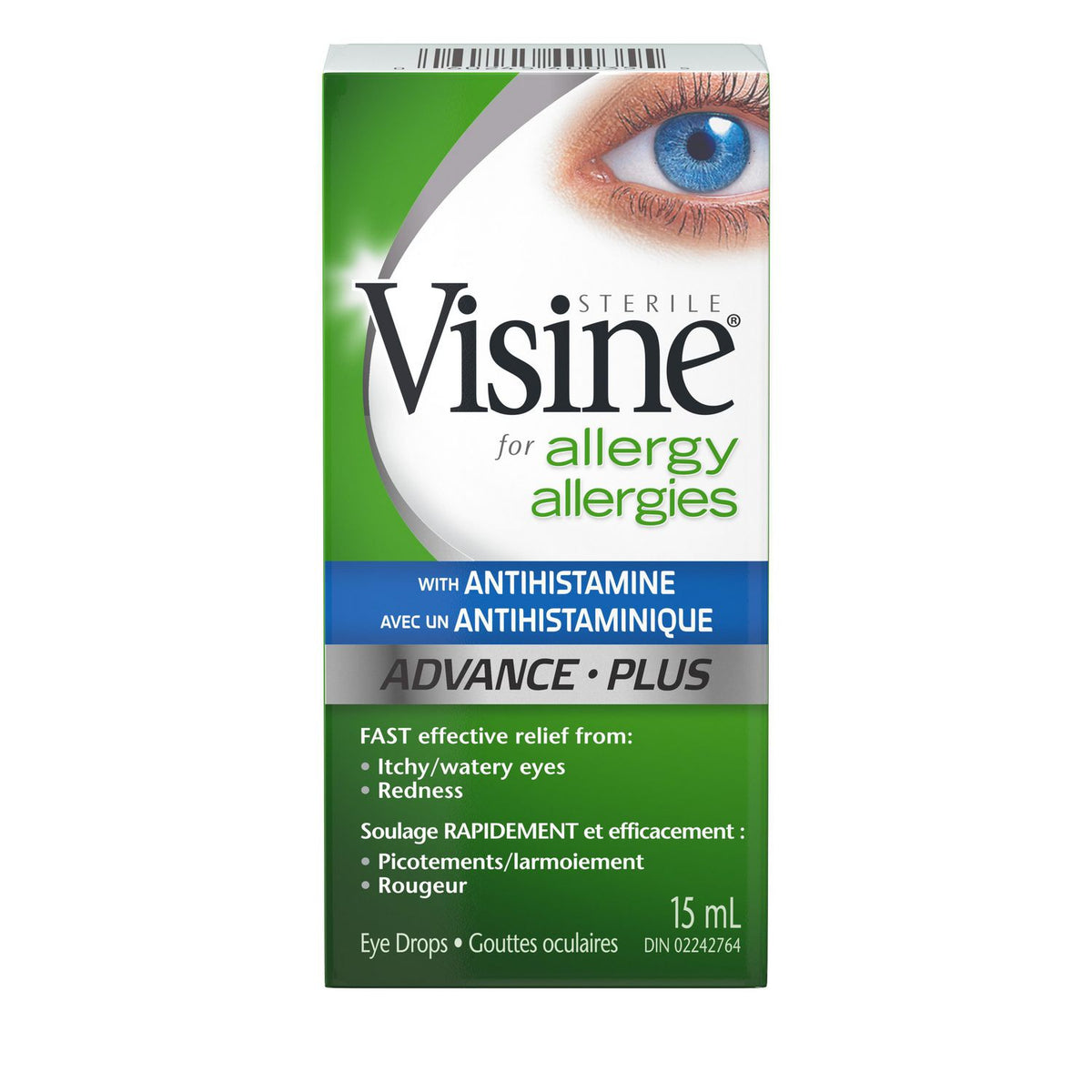 Visine for Allergy with Antihistamine Advance Plus - 15 ml – Johnstone ...