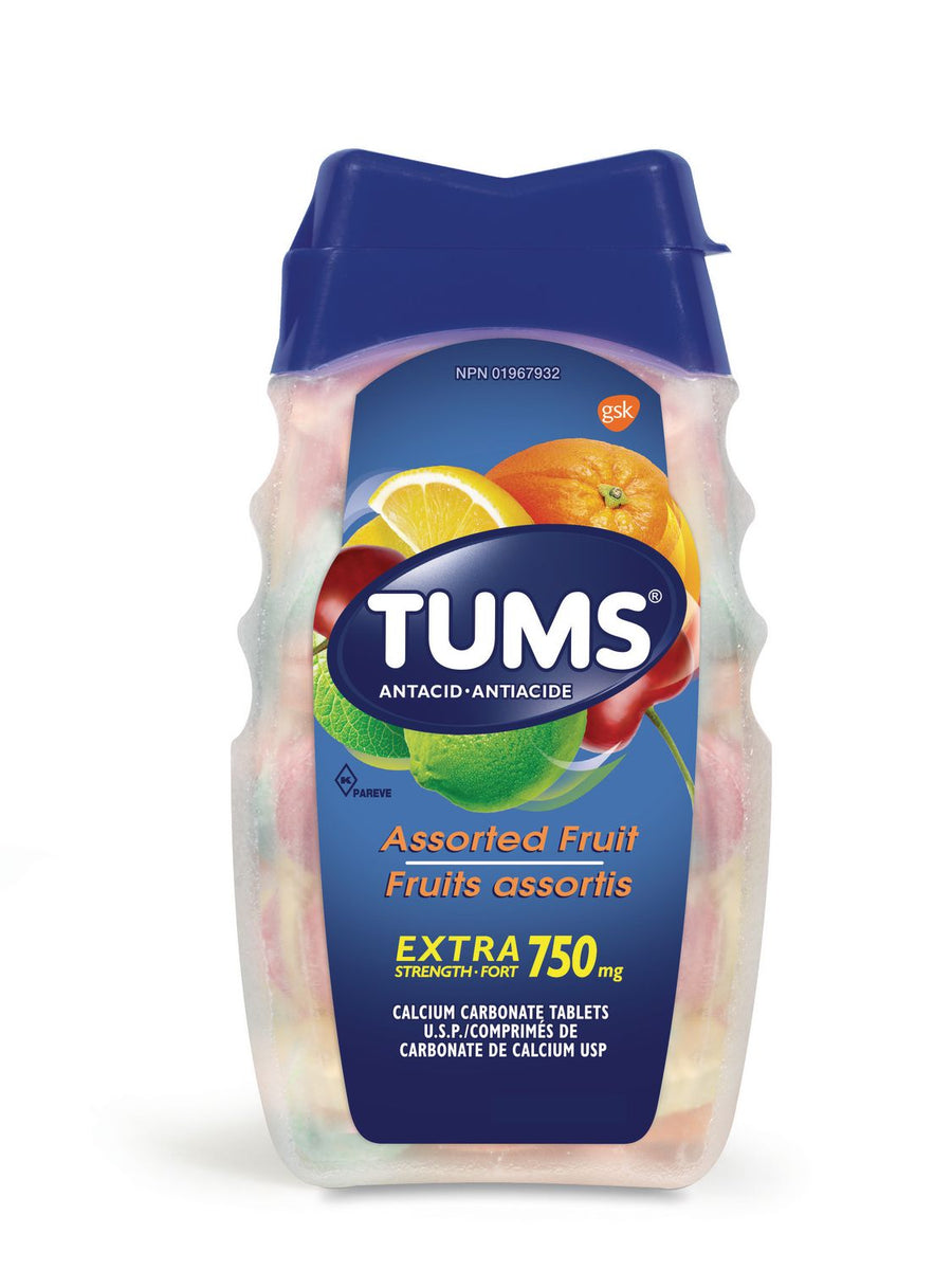 Tums Extra Strength Antacid - 750 mg x 100 tablets – Johnstone IDA Pharmacy