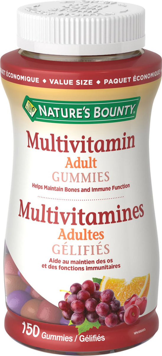 Nature's Bounty Multivitamin for Adults - 150 gummies – Johnstone IDA ...