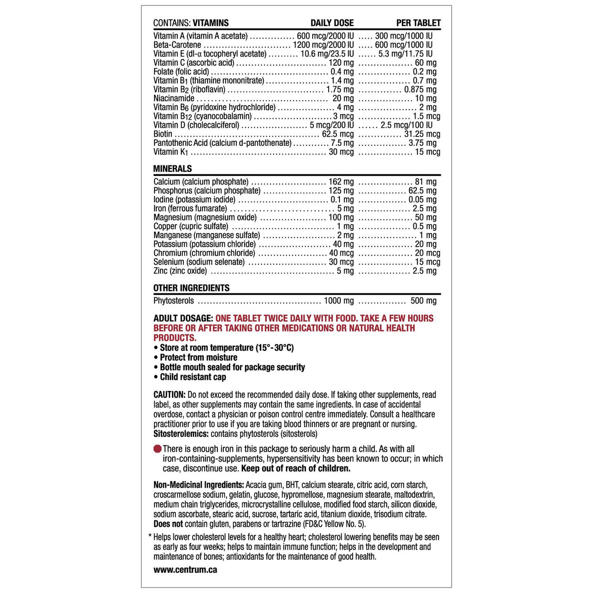 Centrum Cardio – Johnstone IDA Pharmacy