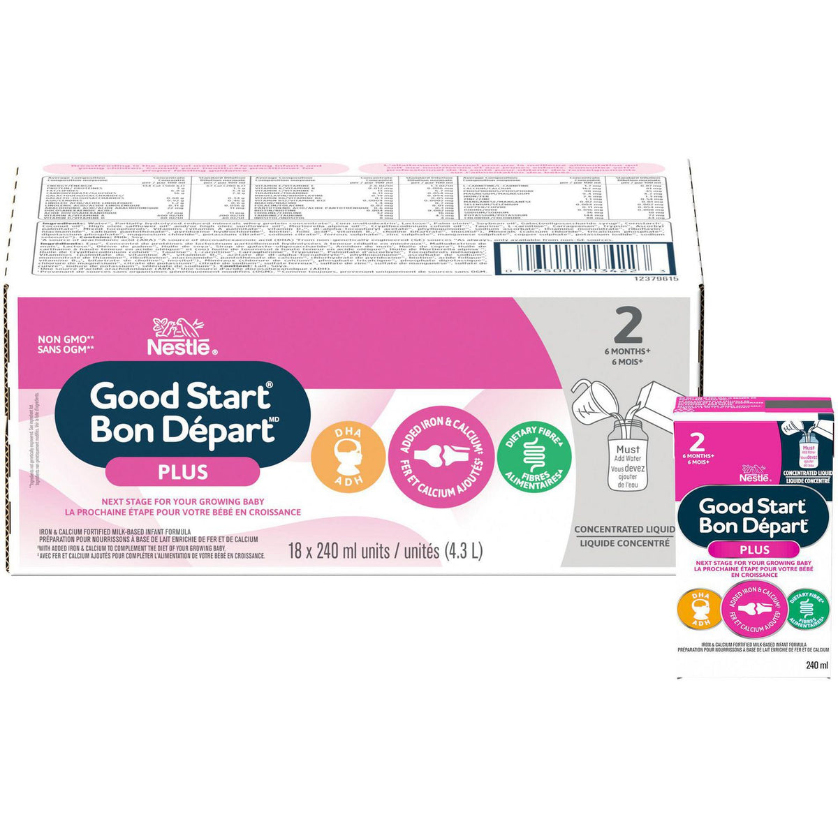 Nestle Good Start 2 (6+ months) Plus Infant Formula, Concentrated Liqu ...
