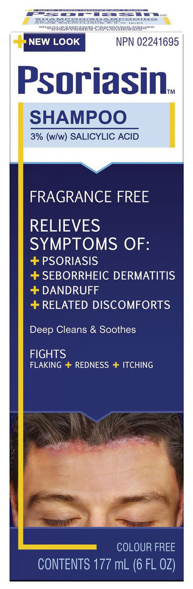 Psoriasin Shampoo with 3% (w/w) Salicylic Acid - 177 ml – Johnstone IDA ...