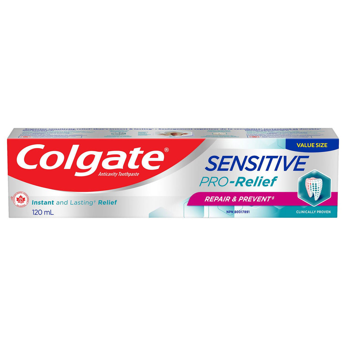 Colgate Sensitive Pro-Relief Repair & Prevent Sensitivity toothpaste ...