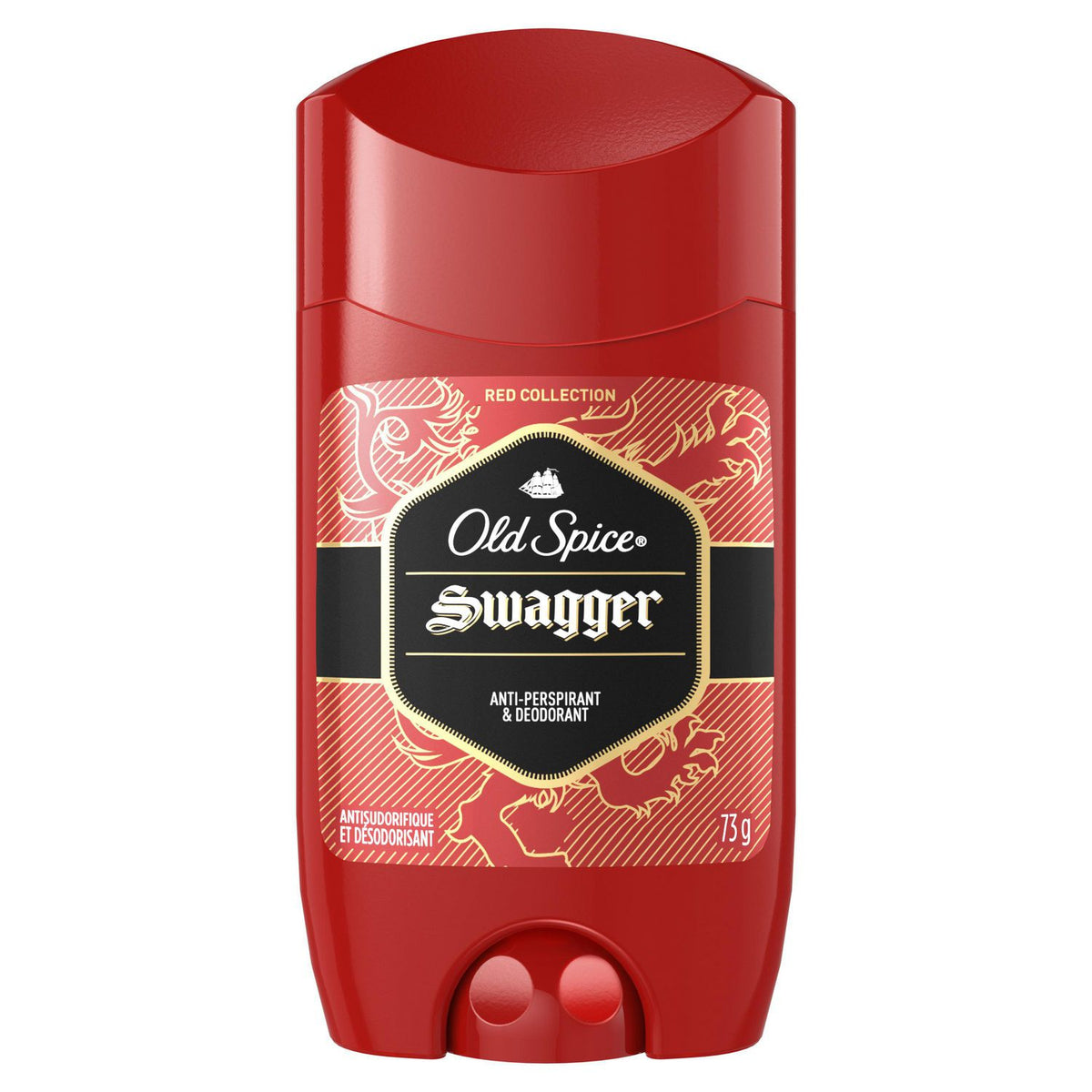 Old Spice Red Collection Antiperspirant & Deodorant, Swagger - 73 g ...