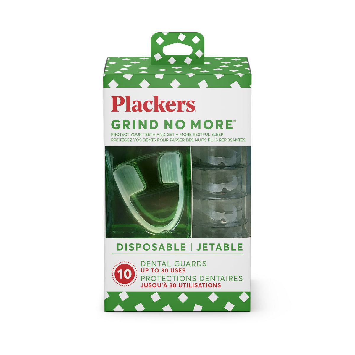 Plackers Grind No More, Disposable, Dental Guards - 10 units ...
