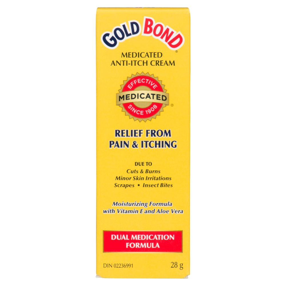 Gold Bond Medicated Anti-Itch Cream - 28 g – Johnstone IDA Pharmacy