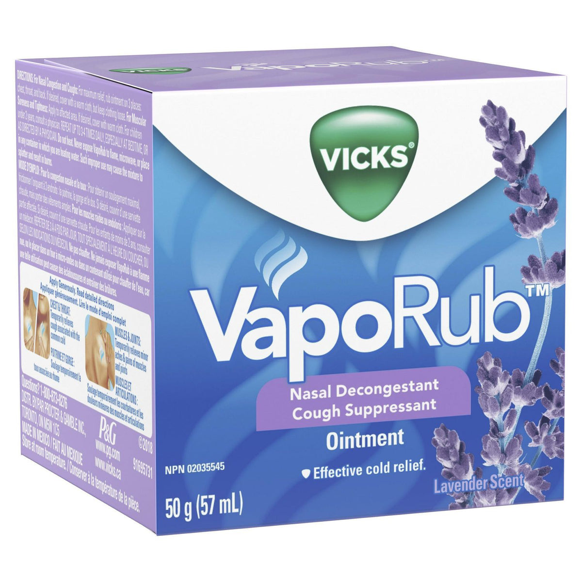 Vicks VapoRub, Lavender Scent - 57 ml – Johnstone IDA Pharmacy