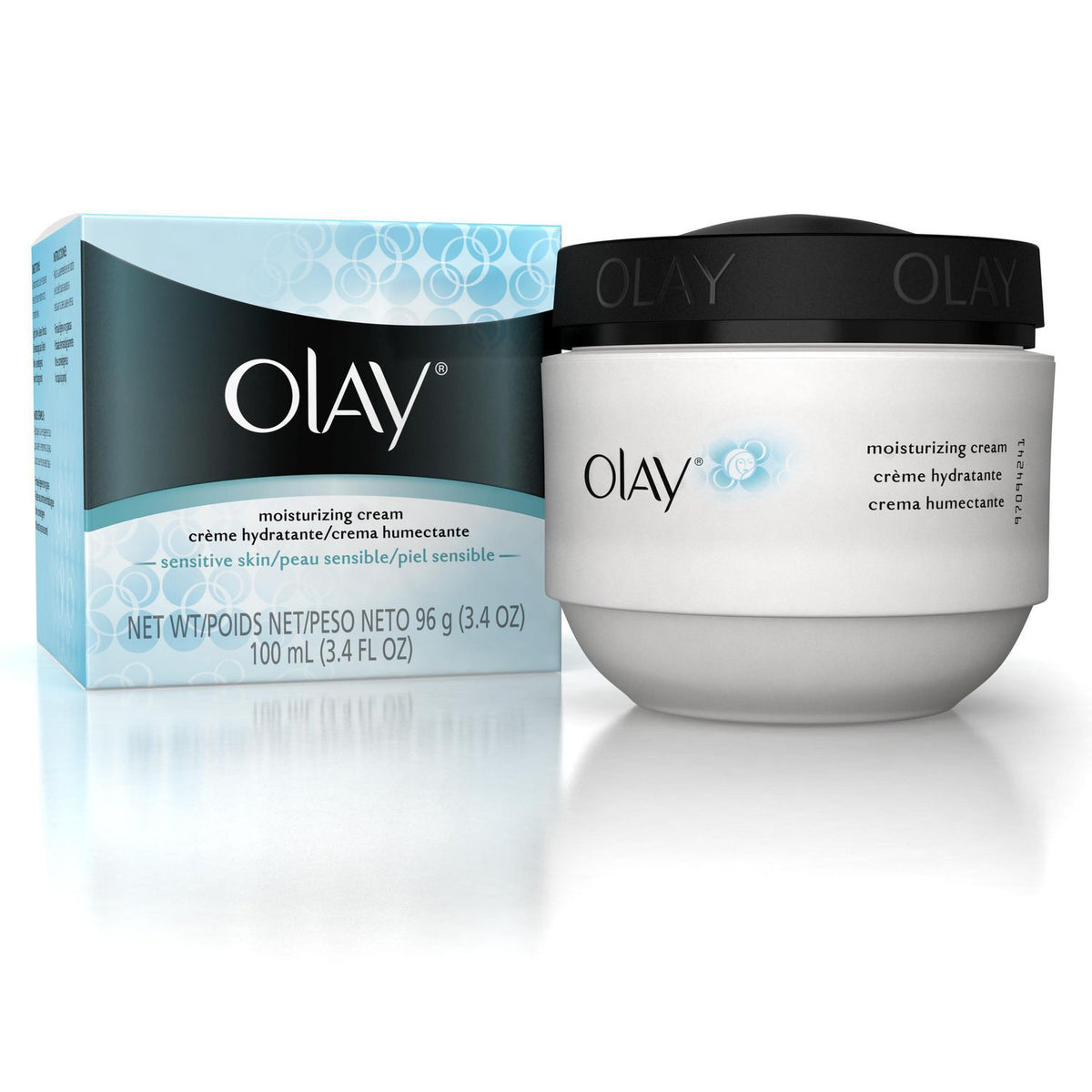 Olay Moisturizing Cream, Sensitive Skin - 100 mL – Johnstone IDA Pharmacy