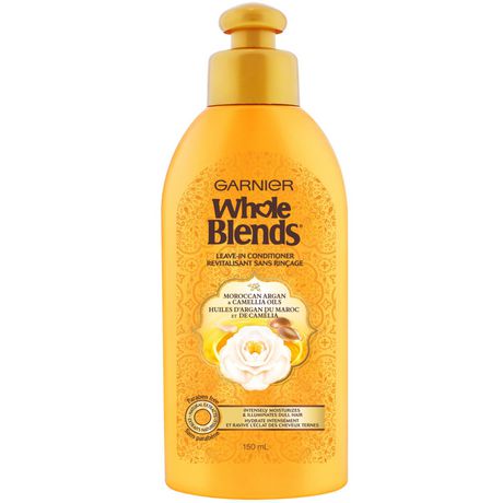 Garnier Whole Blends Deeply Leave-In Conditioner, Moroccan Argan and C ...