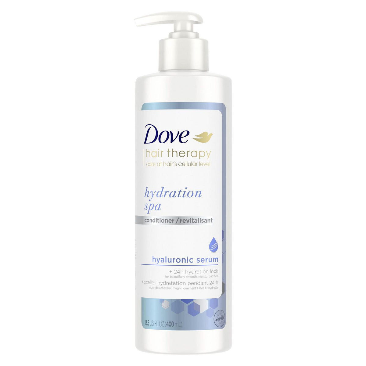 Dove Hair Therapy Hydration Spa Conditioner with Hyaluronic Serum - 40 ...