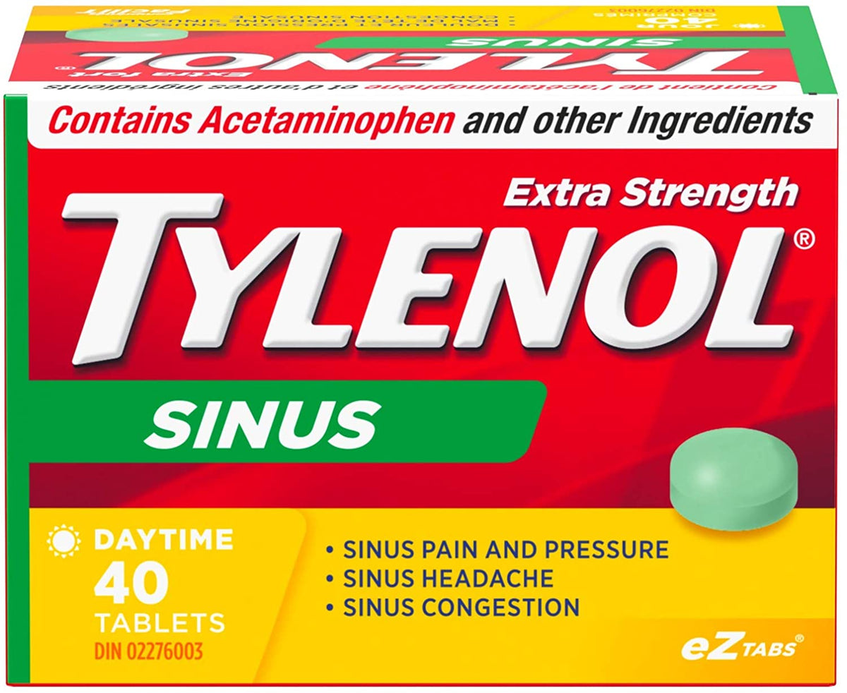 Tylenol Extra Strength Sinus Daytime – Johnstone IDA Pharmacy