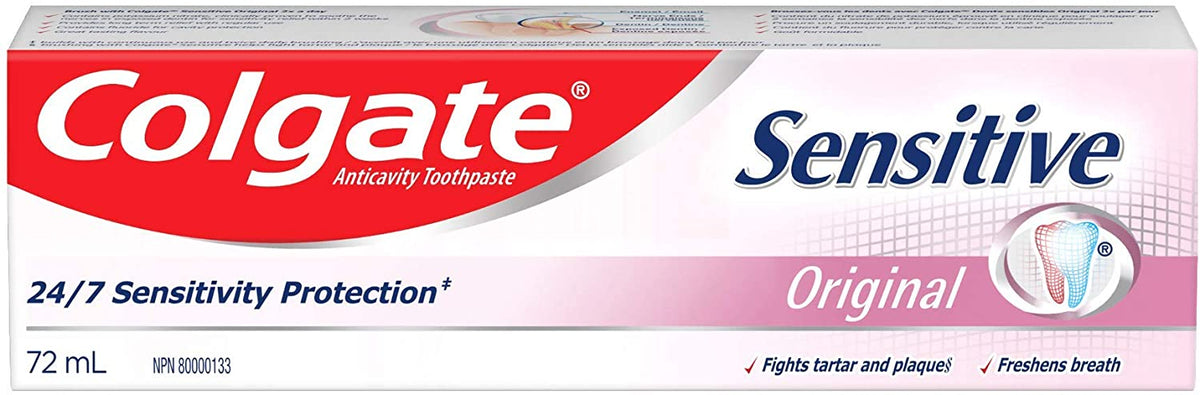 Colgate Sensitive Toothpaste, Original - 72 ml – Johnstone IDA Pharmacy