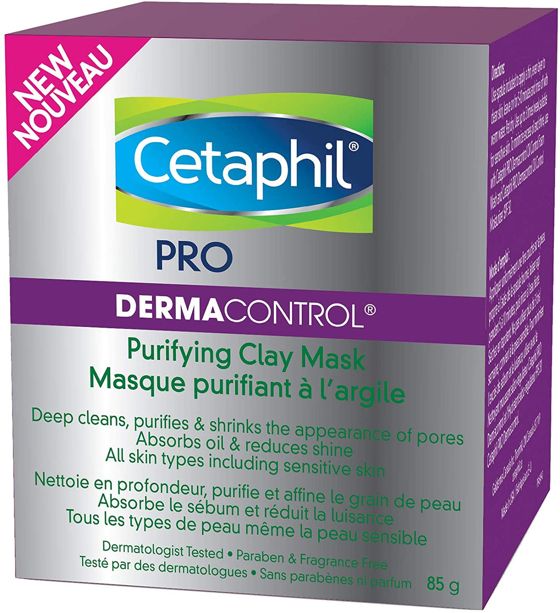 Cetaphil Pro Derma Control Purifying Clay Mask - 85 g – Johnstone IDA ...