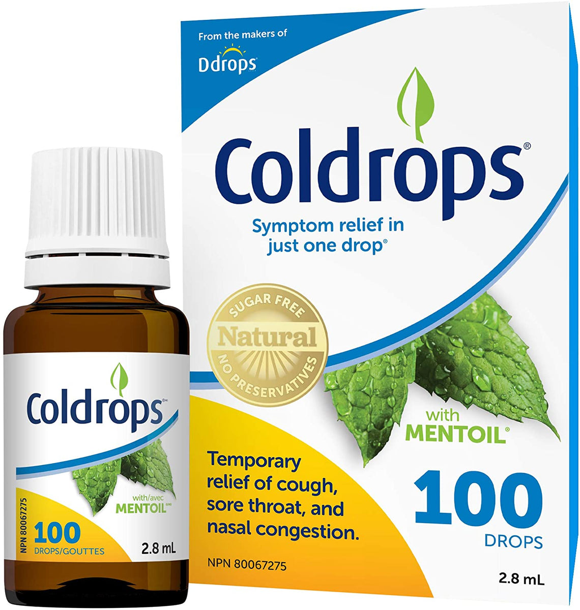 Coldrops with Mentoil - 2.8 ml, 100 drops – Johnstone IDA Pharmacy