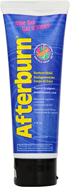 Afterburn Aloe Gel, Sunburn Relief - 118 ml – Johnstone IDA Pharmacy