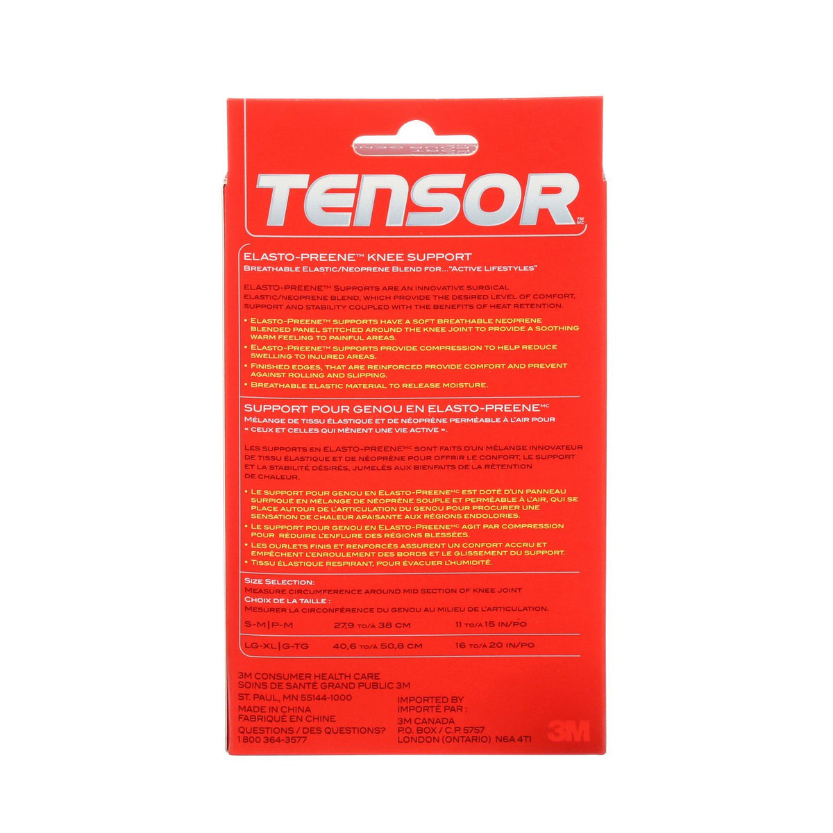 3M Tensor Elasto-Preene Knee Support - 1 unit – Johnstone IDA Pharmacy