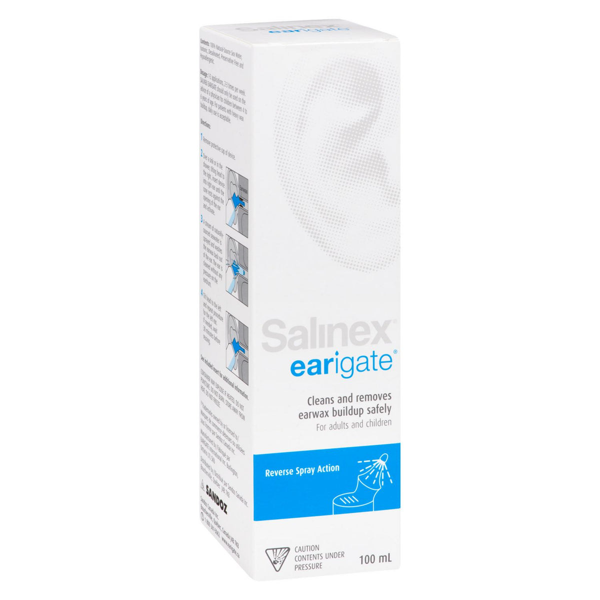 Salinex Earigate Reverse Spray Action - 100 ml – Johnstone IDA Pharmacy