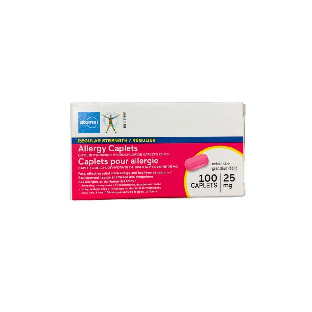 Atoma Regular Strength Allergy Caplets – Johnstone IDA Pharmacy