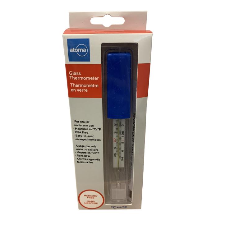 Atoma Glass Thermometer Mercury-Free – Johnstone IDA Pharmacy