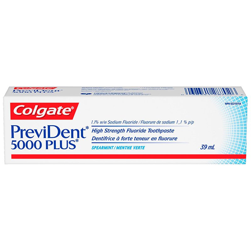 Colgate PreviDent 5000 Plus Toothpaste, Spearmint - 39 ml – Johnstone ...