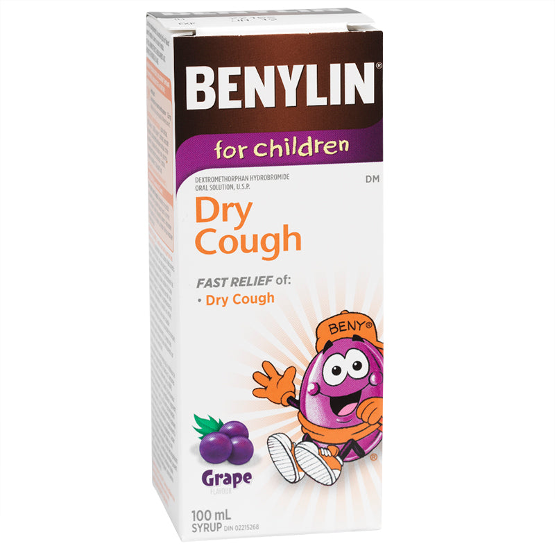 Benylin for Children, Dry Cough Syrup - 100 ml – Johnstone IDA Pharmacy