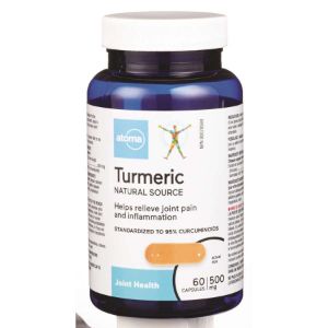Atoma Turmeric Natural Source 500 mg - 60 capsules – Johnstone IDA Pharmacy