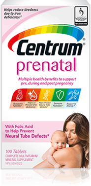 Centrum Prenatal - 100 tablets – Johnstone IDA Pharmacy