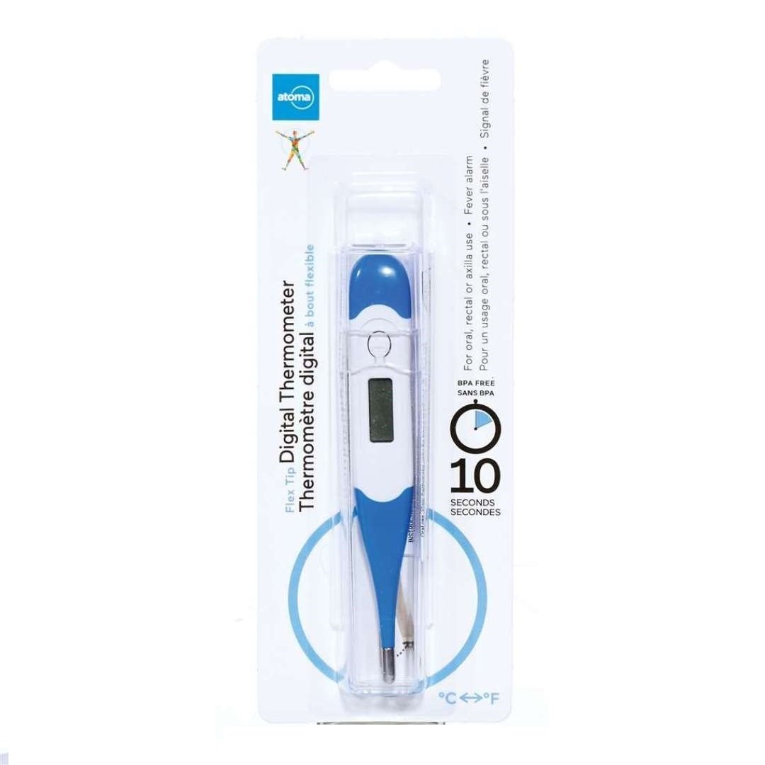 Atoma Digital Thermometer, Flex Tip, 10 Seconds – Johnstone IDA Pharmacy
