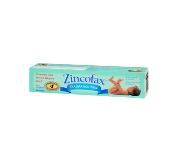 Zincofax Fragrance-Free Diaper Rash Ointment 50 g – Johnstone IDA Pharmacy
